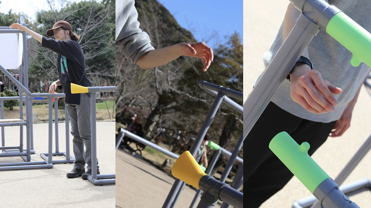 触覚であそぶ、新しい遊具？『TOUCH PARK』を京都・円山公園で展示！ - 100BANCH