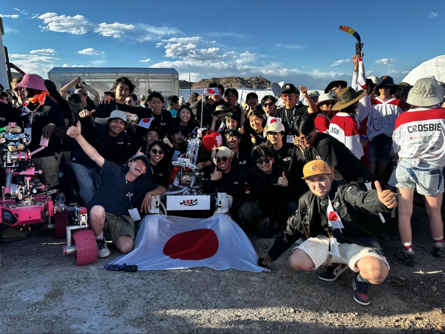 火星探査機の学生世界大会「University Rover Challenge」優勝——2025年 今年の抱負！ - 100BANCH